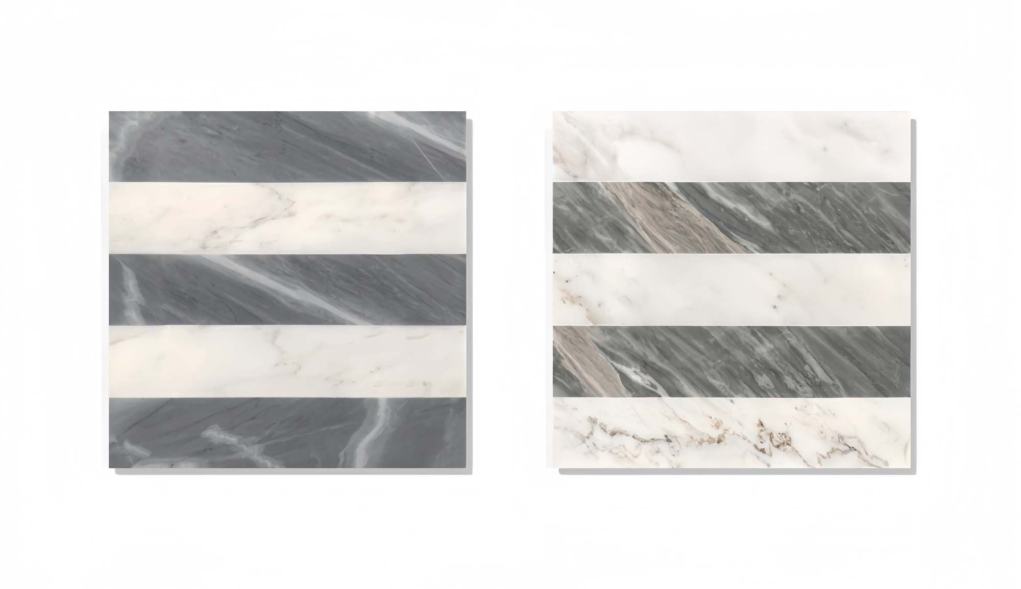 Galibens 12"×12" Waterjet Polished Natural Stone Marble Tiles For Floor ...