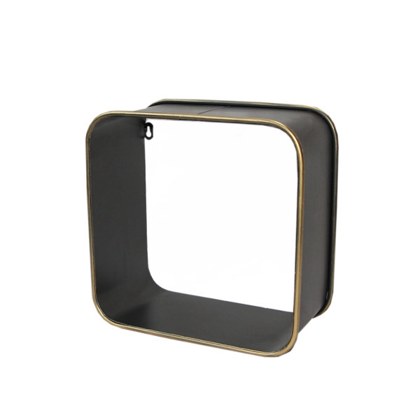 17 Stories Square Metal Accent Shelf - Wayfair Canada
