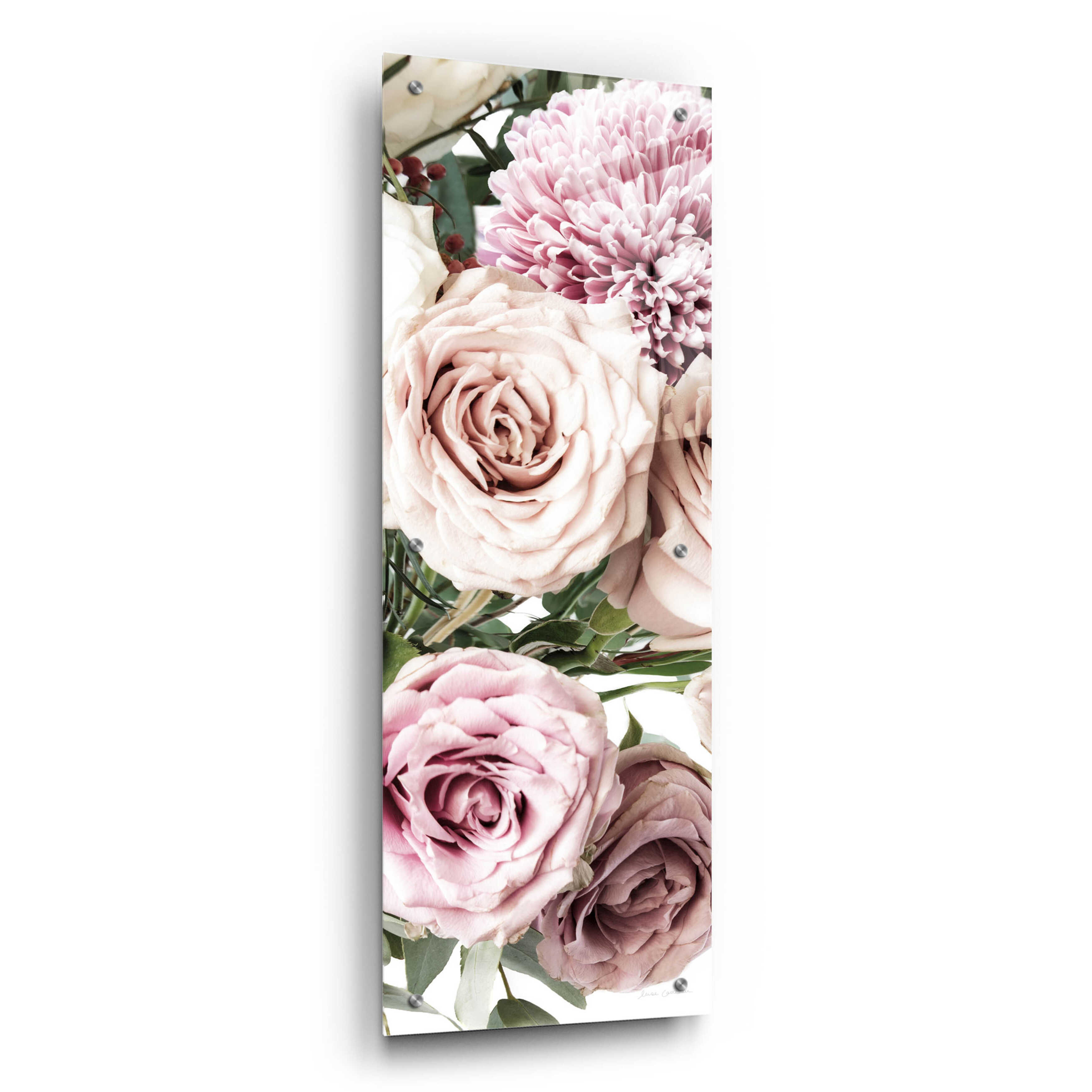 House of Hampton 'Pastel Bouquet Crop' By Elise Catterall, Acrylic ...