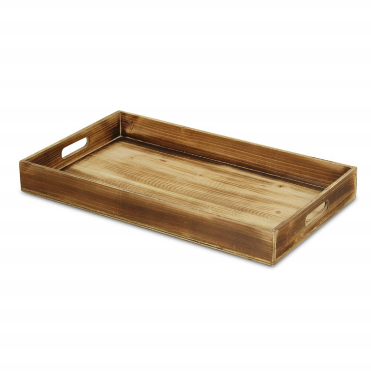 HomeRoots Solid Wood Tray | Wayfair