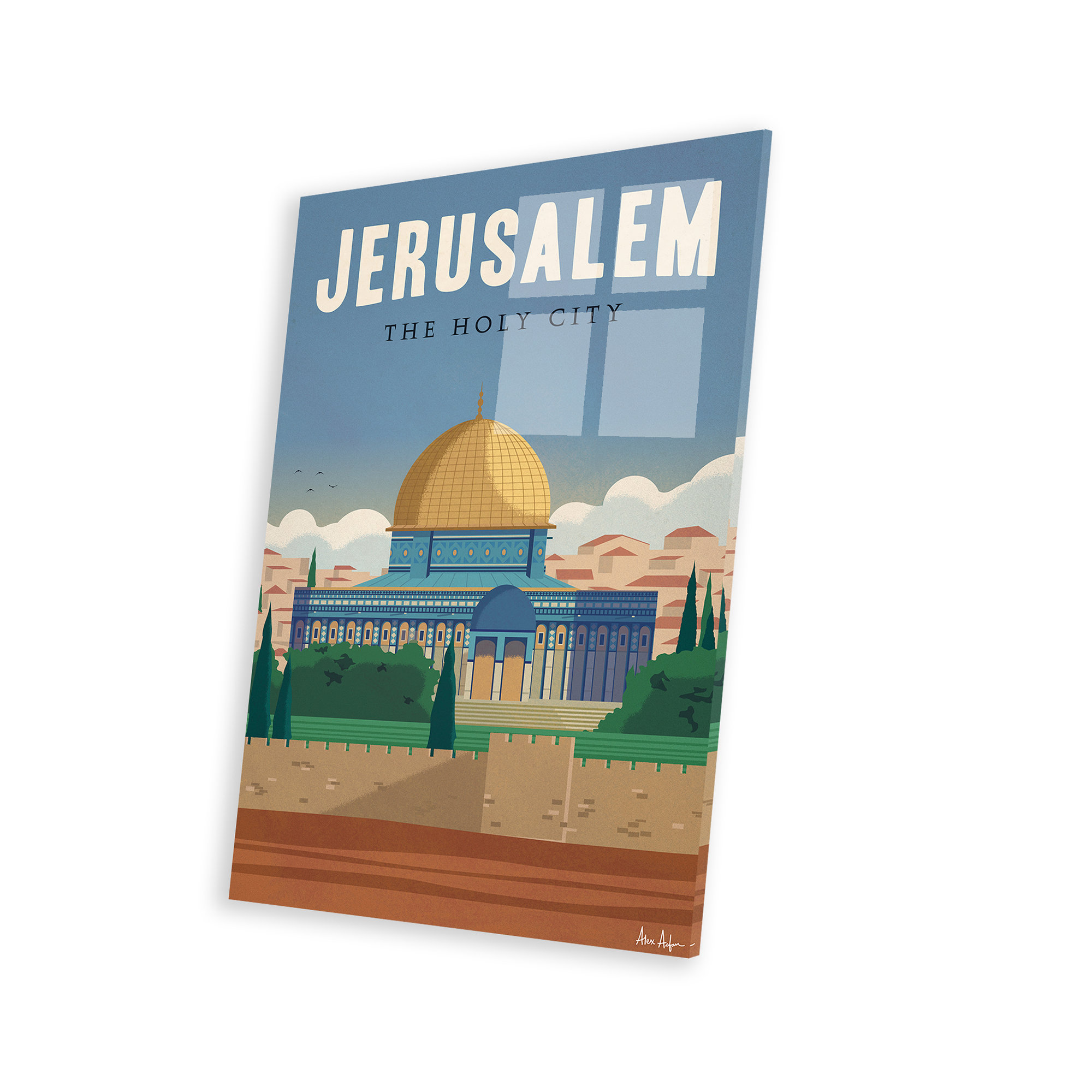 Trinx Jerusalem Print On Acrylic Glass - Wayfair Canada