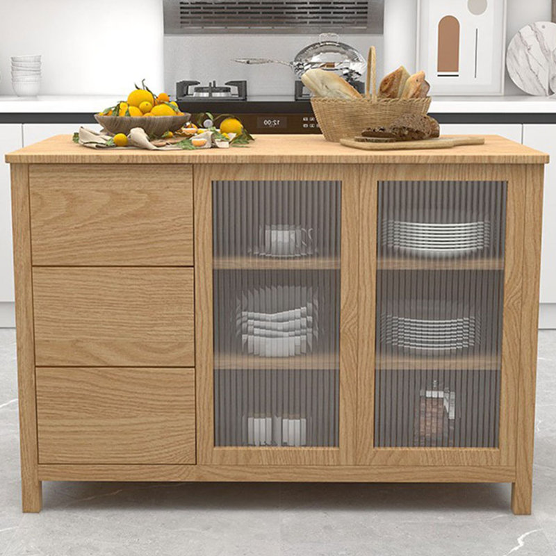 Dream cabinet All solid wood side cabinet open storage cabinet | Wayfair