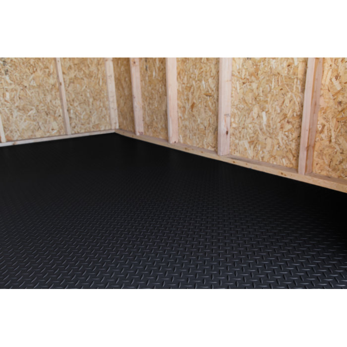 G-Floor Diamond Tread 8 Ft. x 16 Ft. Shed Flooring Roll | Wayfair