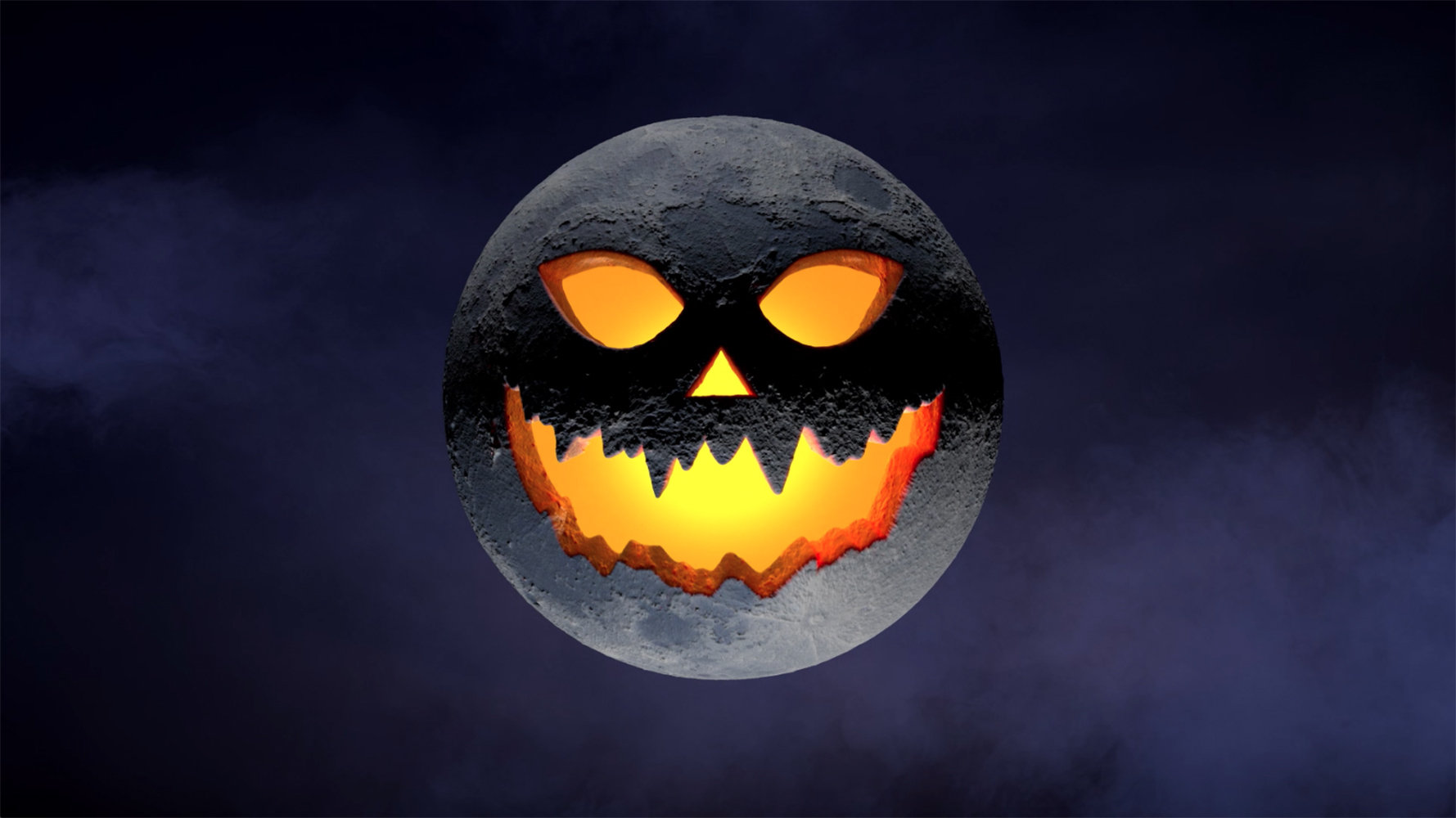 Holiscapes Halloween Digital Decoration on USB Includes 8 Atmosfx Video ...