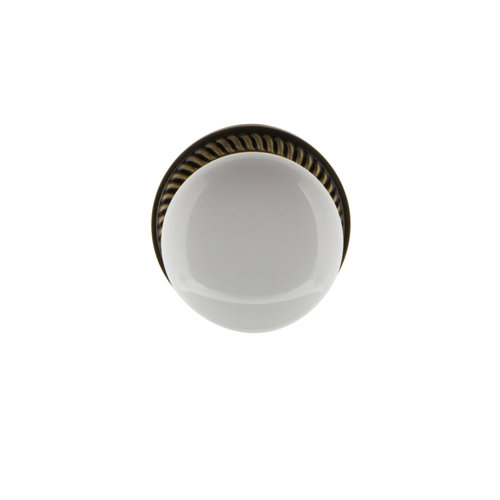 Grandeur Newport Rosette Single Dummy with Hyde Park Door Knob | Wayfair