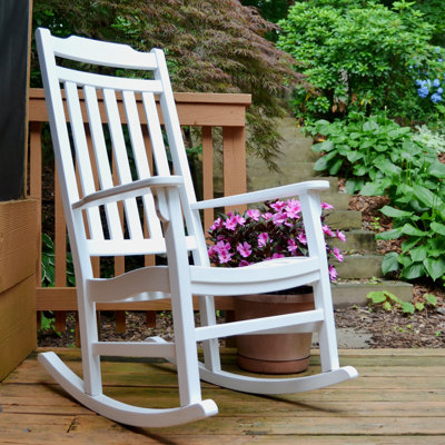 Frontera Americana Resort Solid Wood Rocking Chair & Reviews | Wayfair