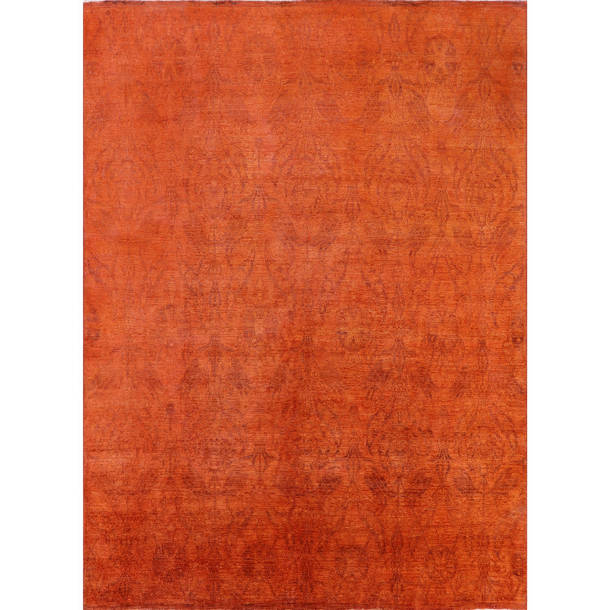 Bungalow Rose Persei Orange Rug | Wayfair