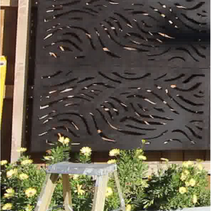 OUTDECO 48'' H x 24'' W Brown Composite Fencing & Reviews | Wayfair