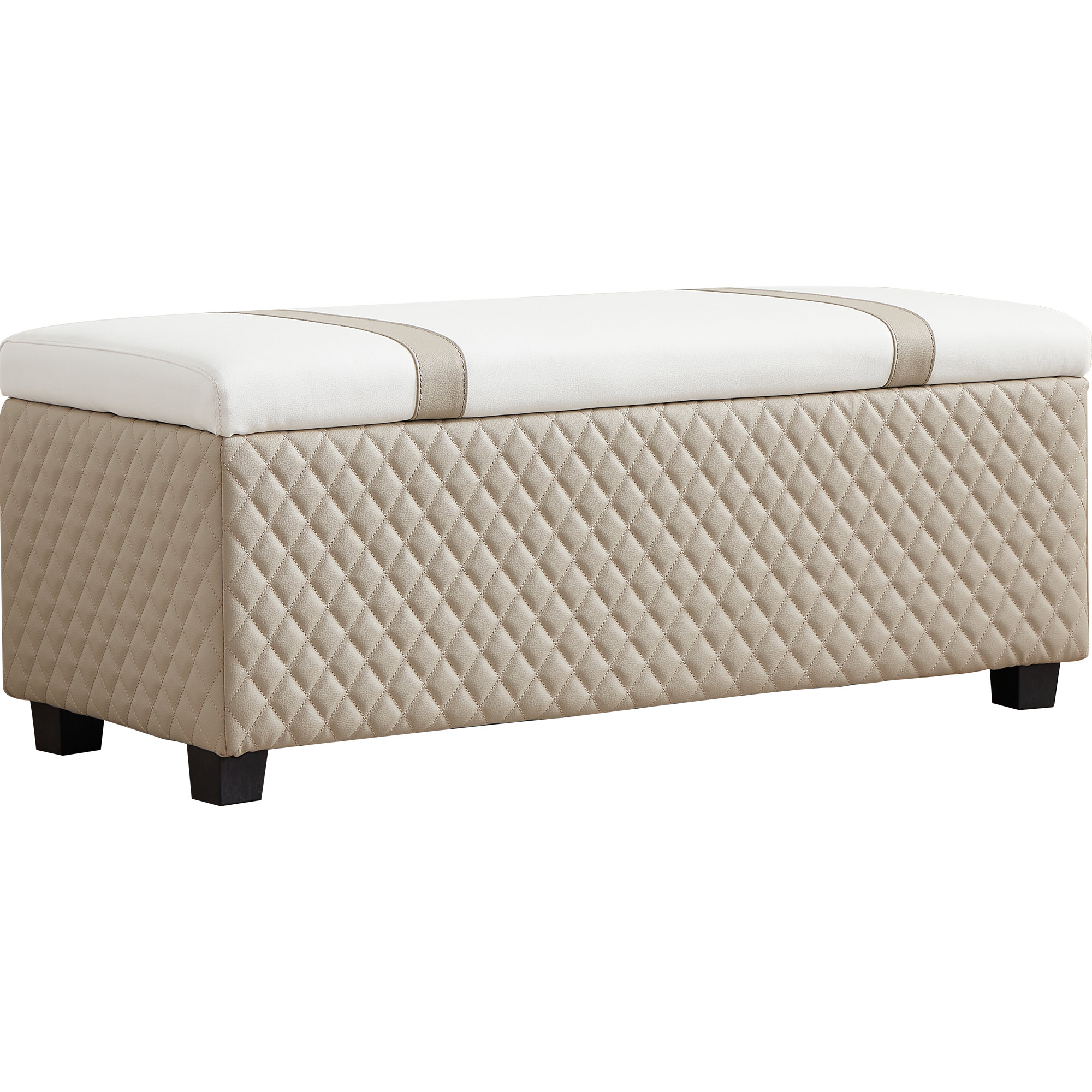 Charlton Home Dharti Storage Bench | Wayfair
