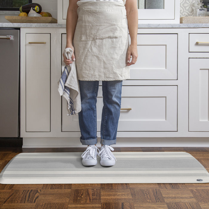 GelPro Elite French Bistro Stripe Collection Gel Anti-Fatigue Non-Skid ...