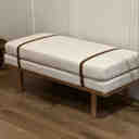 Wade Logan® Azayvion Upholstered Bench with Wood Base & Reviews | Wayfair