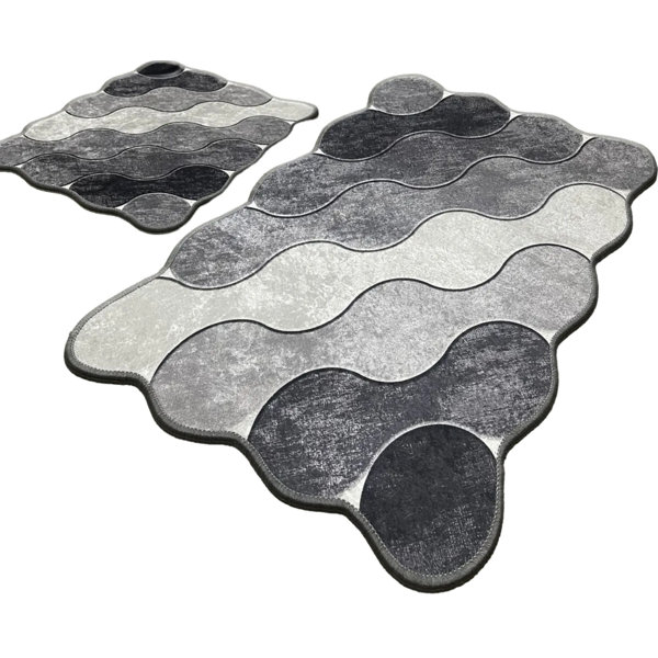 Wrought Studio 2 Piece Bath Rug Set | Wayfair
