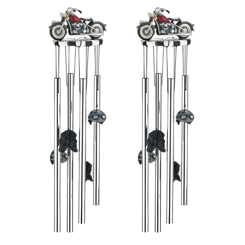 Arlmont & Co. 2-PC Gift Set ICE ARMOR 23" Long Round Top Red Motorcycle ...