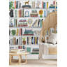 Room Mates Library Peel and Stick Wall Mural | Wayfair