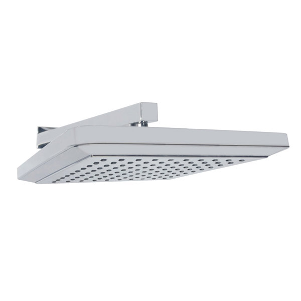 Kingston Brass Shower Scape 9-5/8-Inch Square Raindrop ABS Shower Head ...