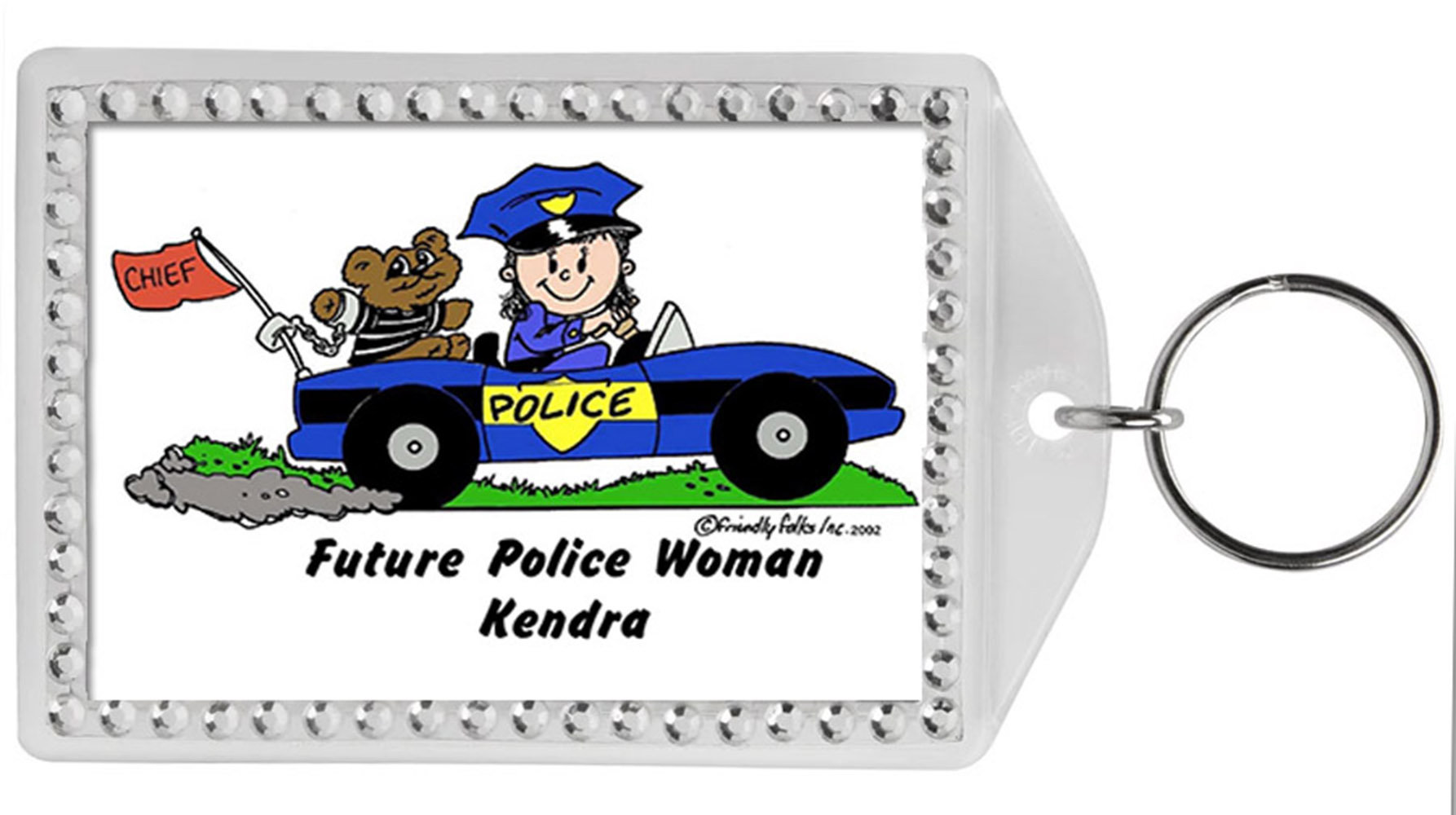 Printed Perfection Personalized Friendly Folks Future Police Officer ...