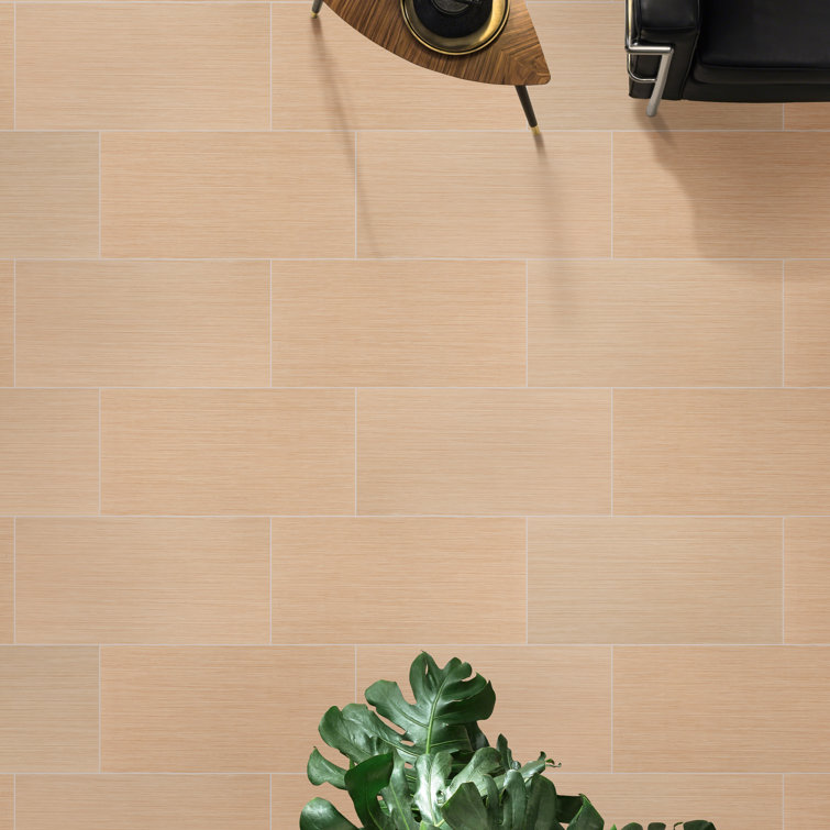 MSI Focus Graphite 12 x 24 Porcelain Fabric Look Field Tile & Reviews ...