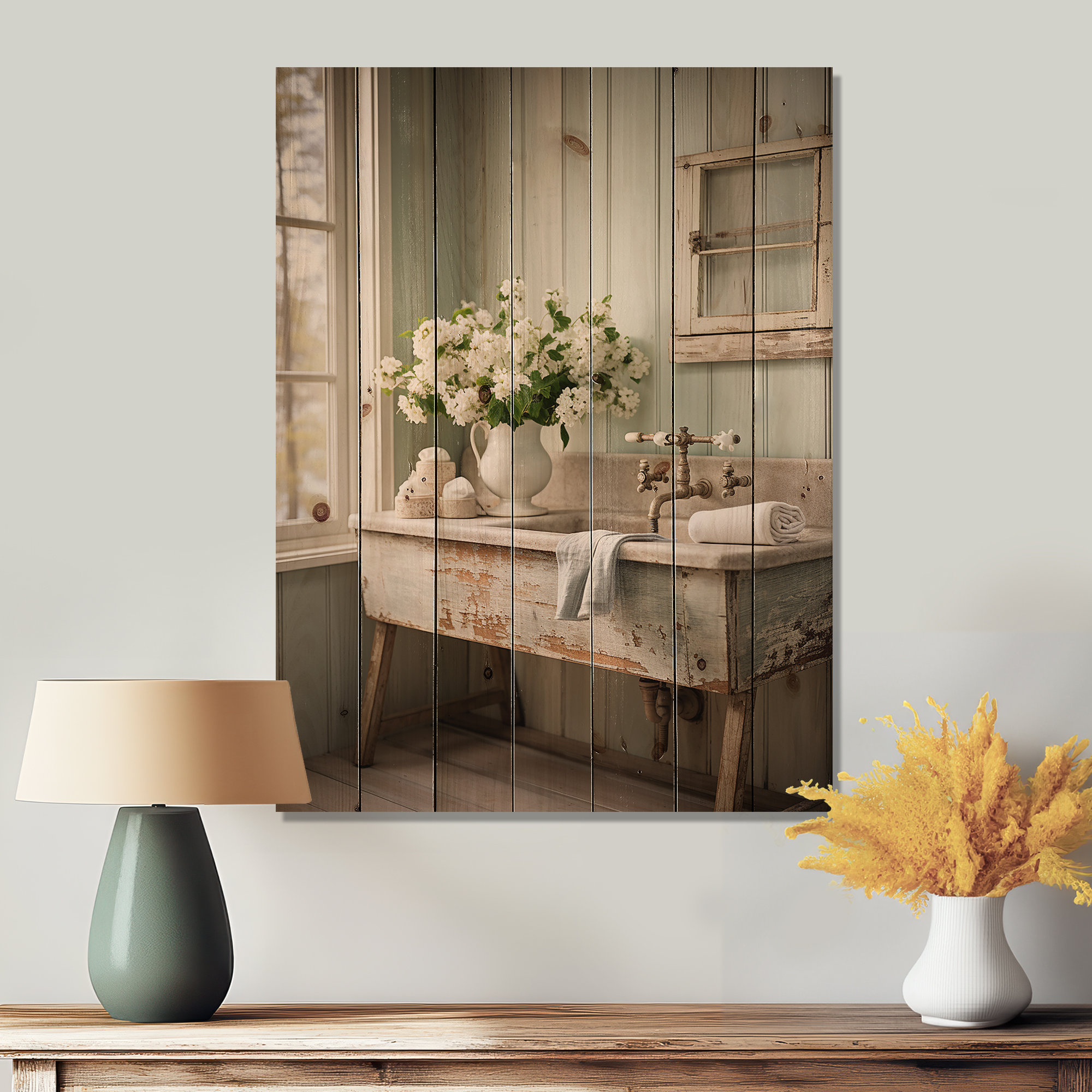 Lark Manor™ Verveine - Illustration Wood Wall Decor On Natural Pine ...
