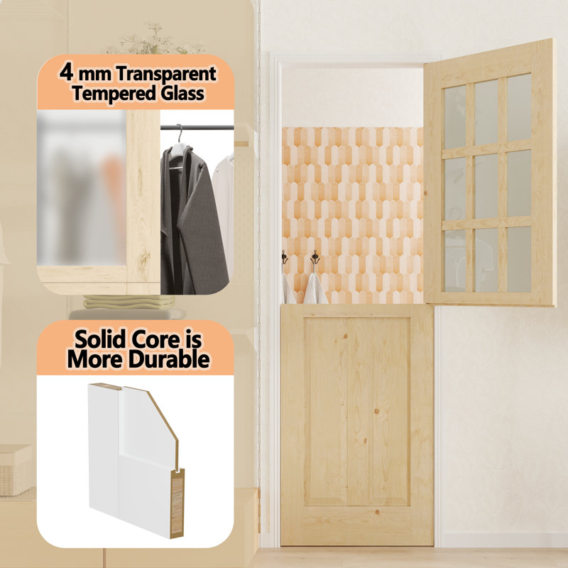 split dutch door interior