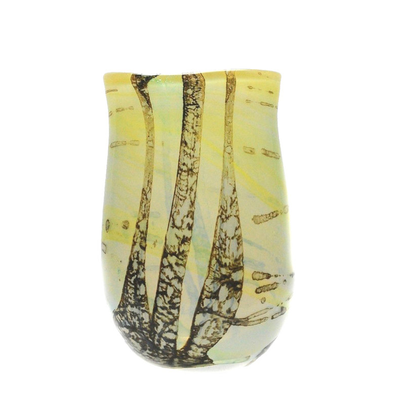 Murano Art Collection Handmade Glass Table Vase | Wayfair