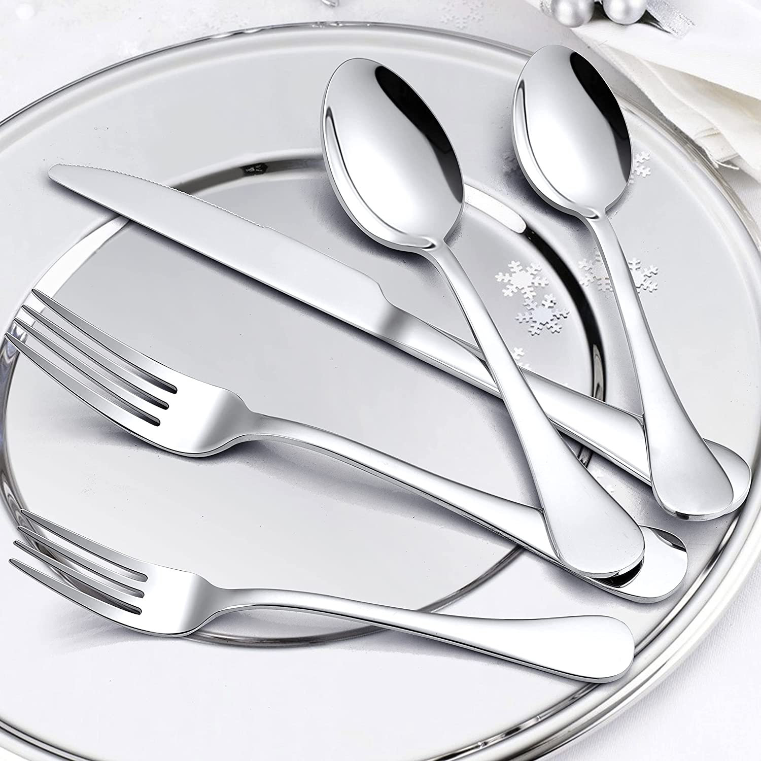 Everly Quinn 60 Piece Flatware Set, Service for 12 | Wayfair