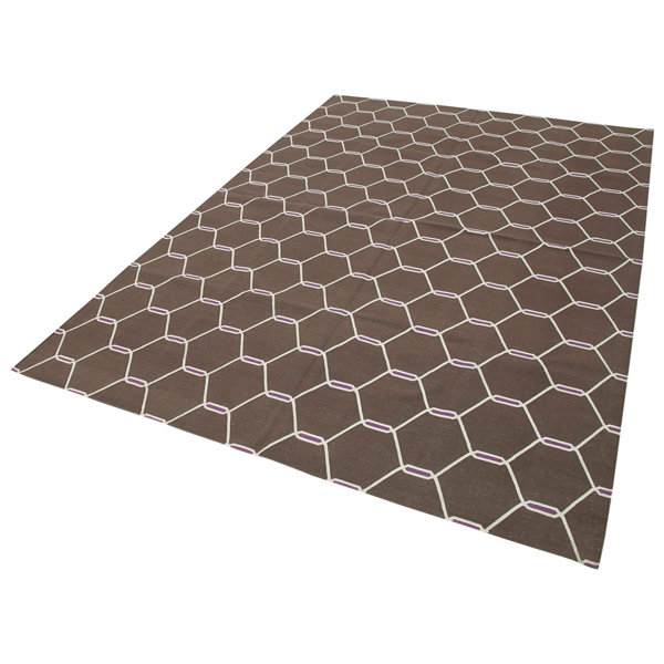 Lofy Cotton Geometric Rug | Wayfair