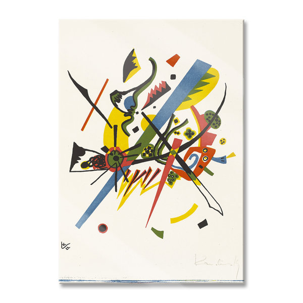 Ivy Bronx Accompanied Contrast by Wassily Kandinsky - Unframed Graphic ...