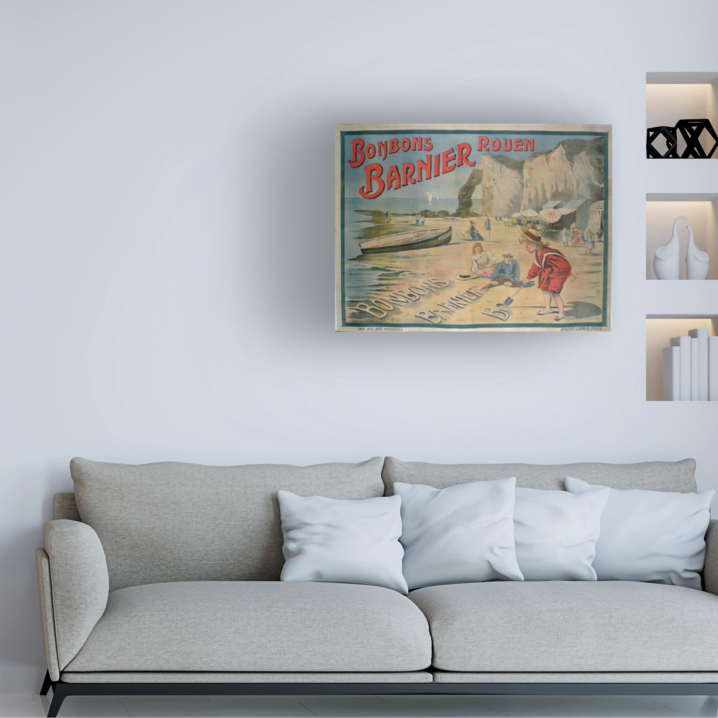 Charlton Home® French School Barnier Sweets Canvas Art | Wayfair