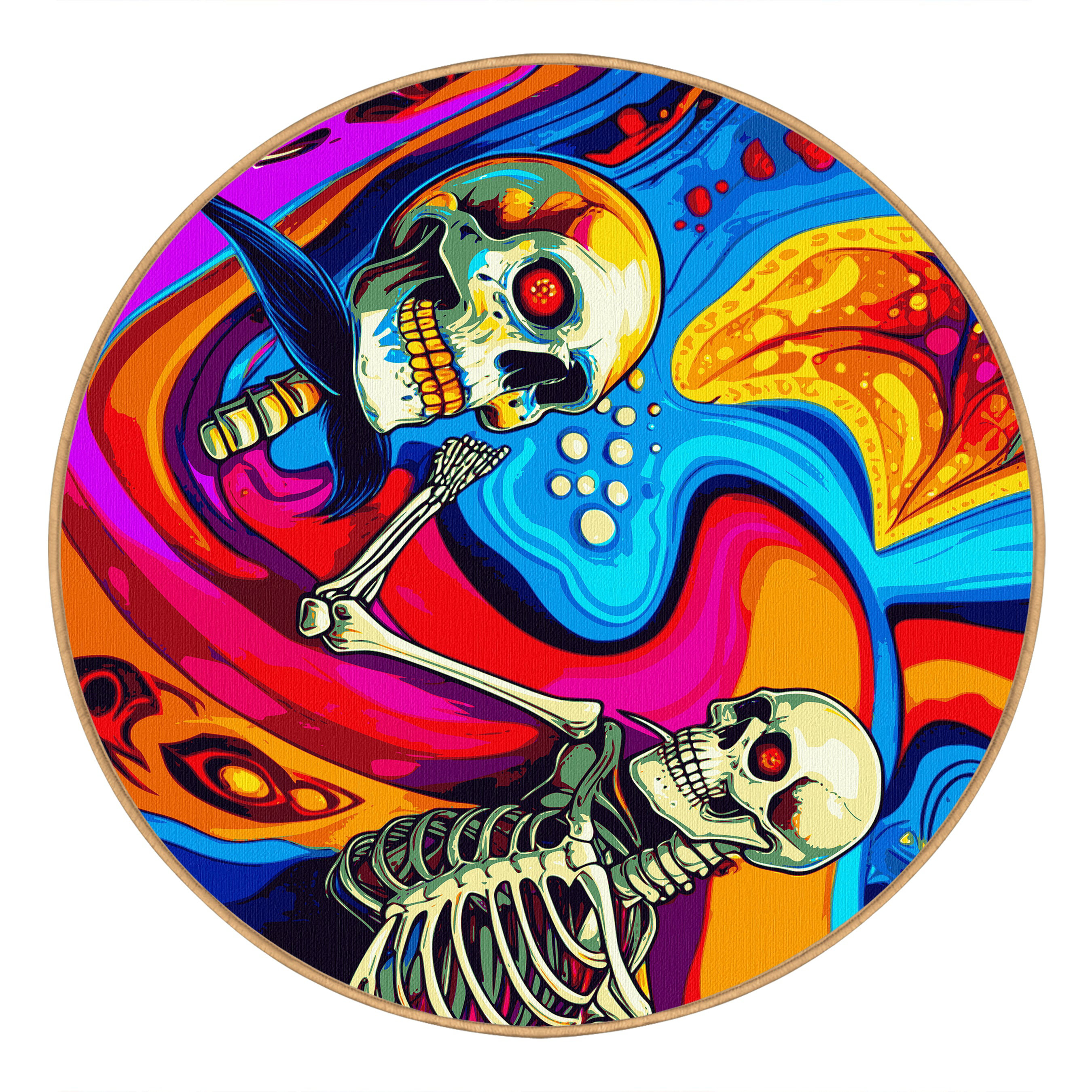 Trinx Spectrum Veil Rug | Wayfair