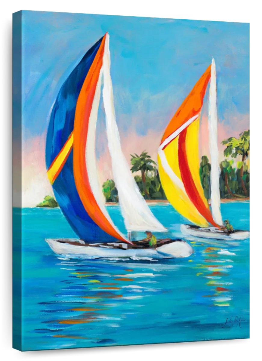 Breakwater Bay Aletra Morning Sails Vertical I | Wayfair