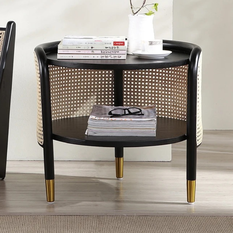 BLONSKI Zita 21'' tall Solid Wood End Table | Wayfair