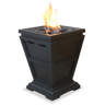 Endless Summer, 15" x 11" Slate Finish Outdoor LP Gas Fire Column ...