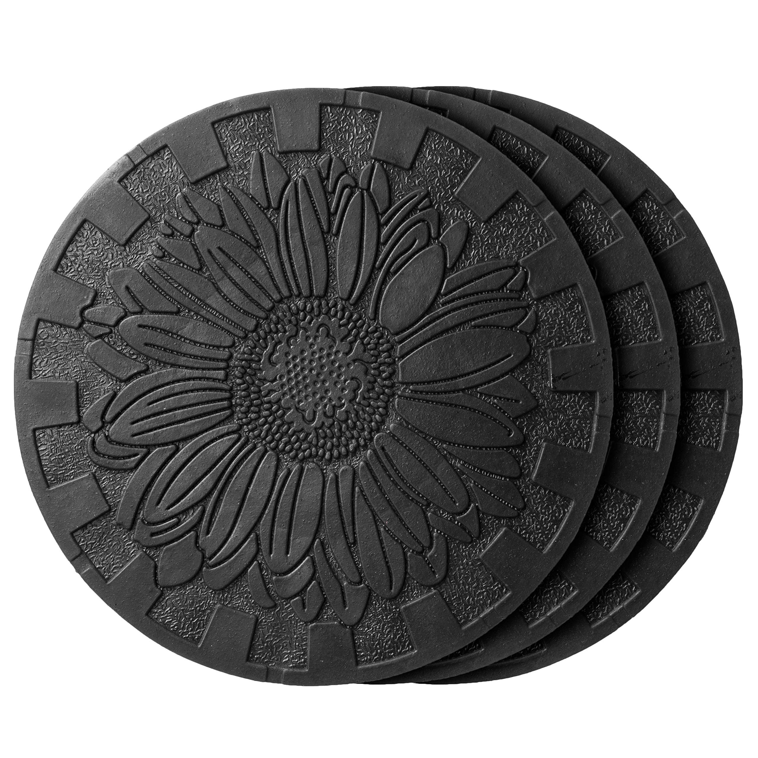 Red Barrel Studio Rubber Stepping Stone, Sunflower Design - Wayfair Canada