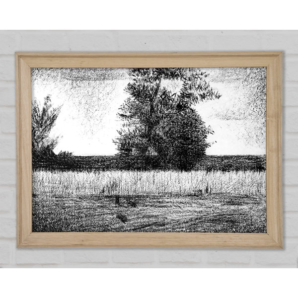 Rosalind Wheeler Seurat The Trees - Single Picture Frame Print ...