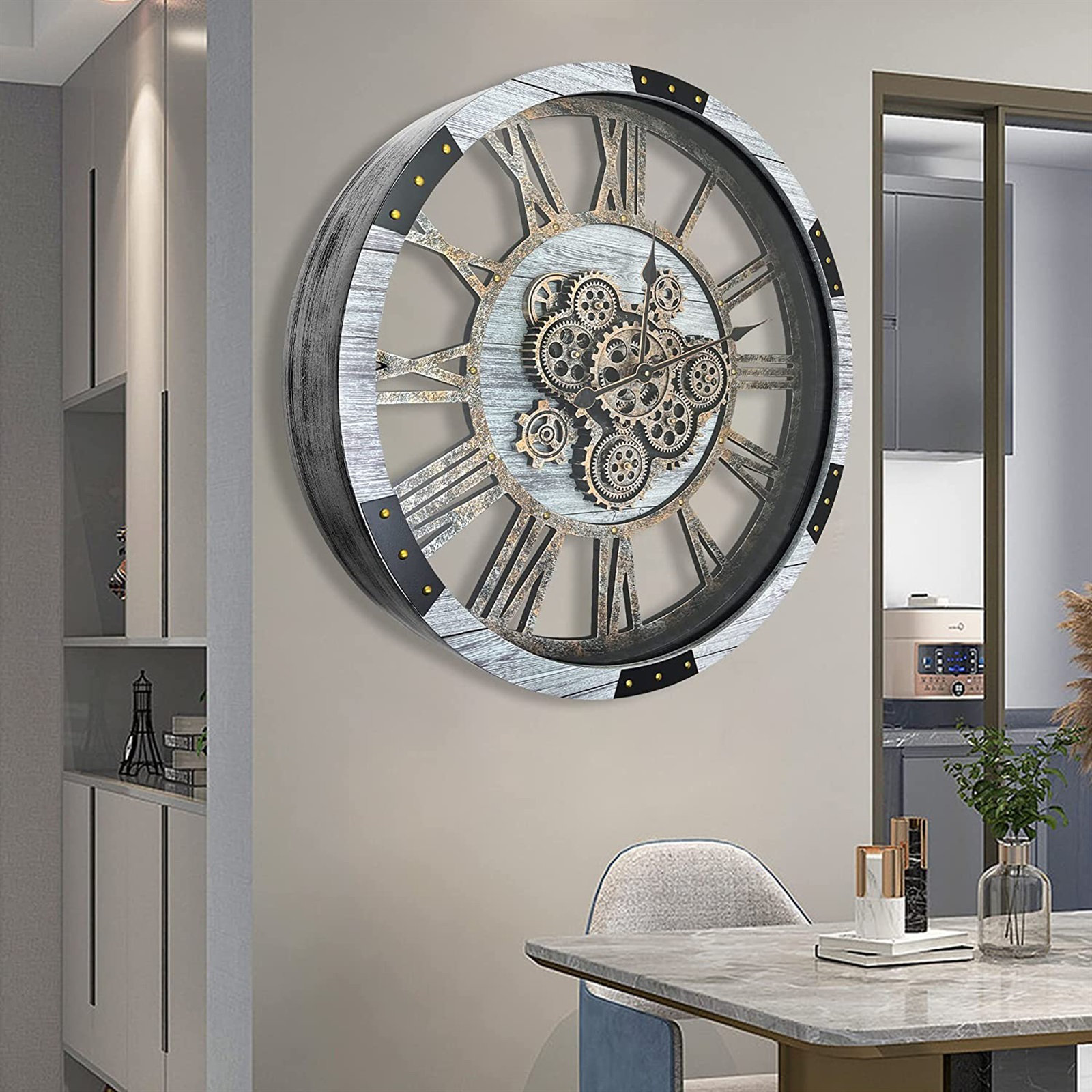 Ron Trading Oversized 24" Wall Clock | Wayfair