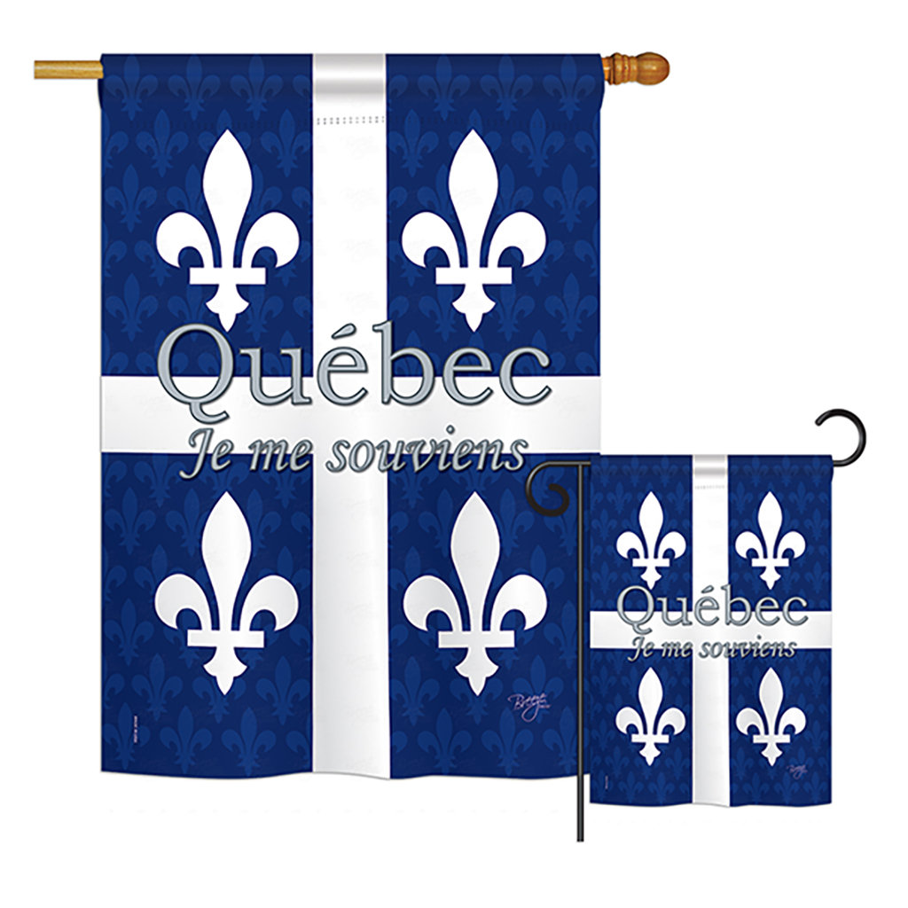 Breeze Decor 2 Piece Quebec of the World Canada Provinces Impressions ...