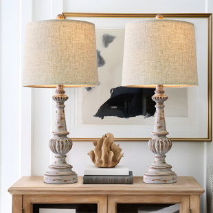 Country / Farmhouse Table Lamps You'll Love | Wayfair