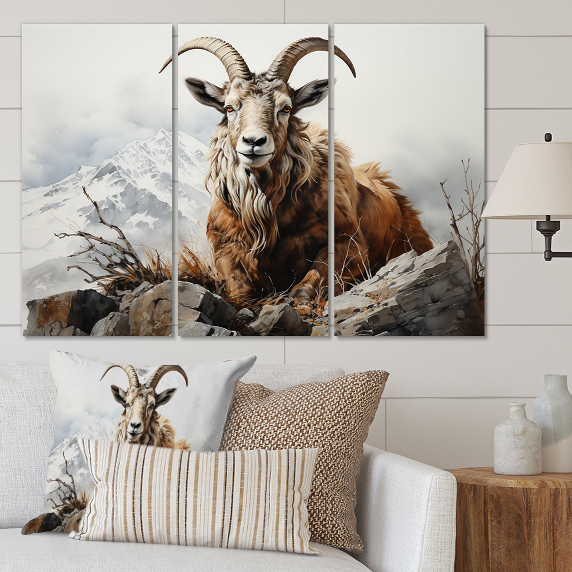 Union Rustic Goat Mountain Majesty - Animals Wall Decor Set - Wayfair ...