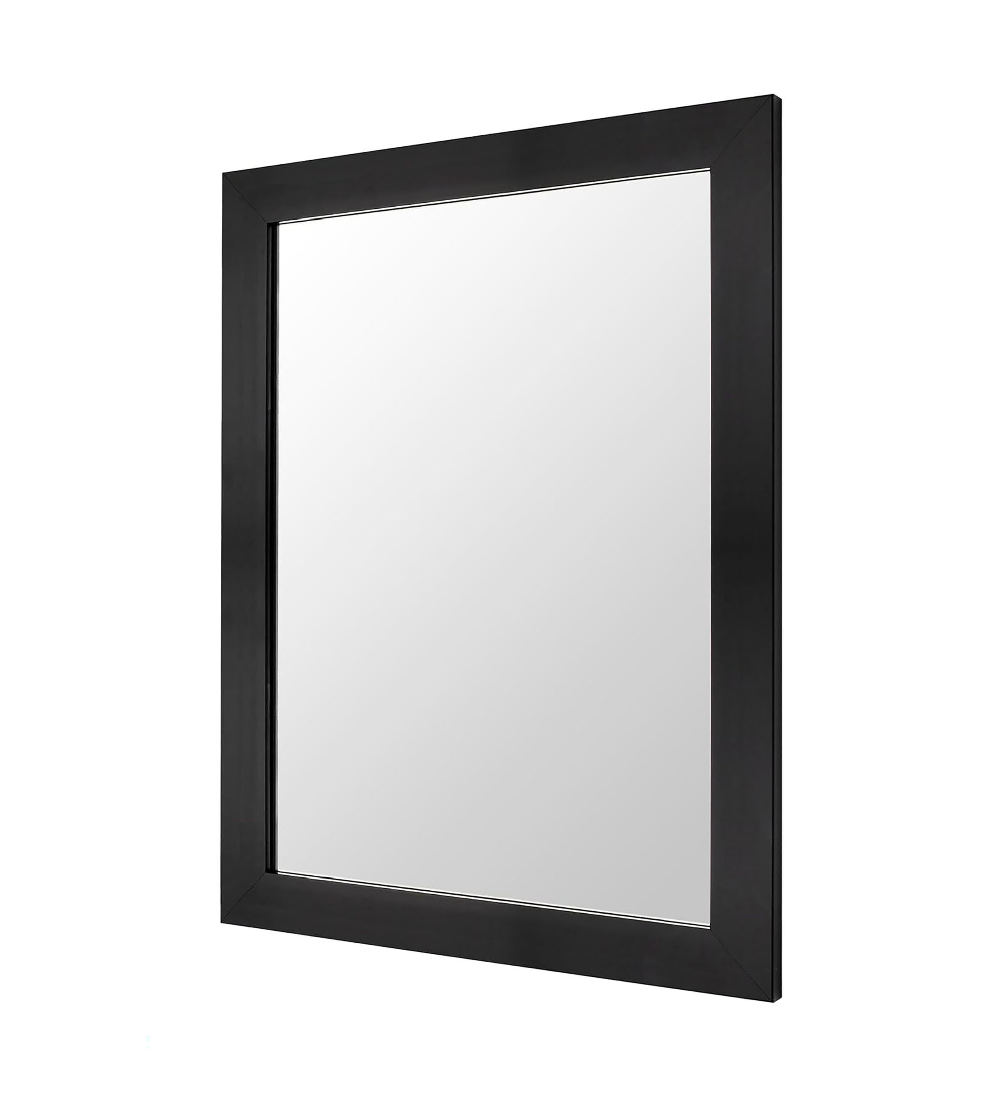 Ebern Designs Wall Mirror Rectangle Decorative Mirror 12" X 16" , Black ...