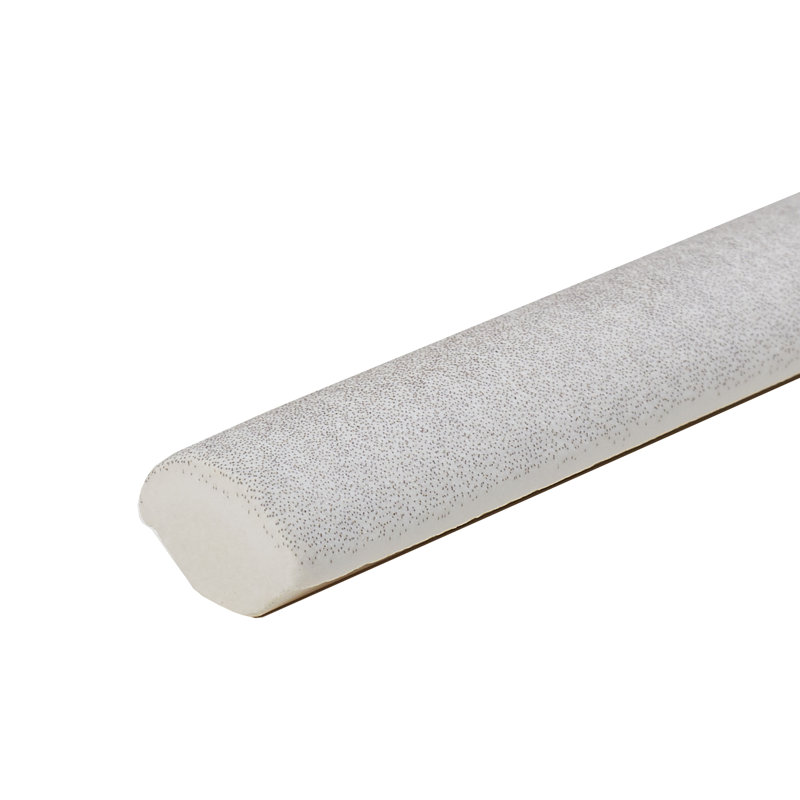 Itona Tile 12" x 0.5" Ceramic Quarter Round Tile Trim in White | Wayfair