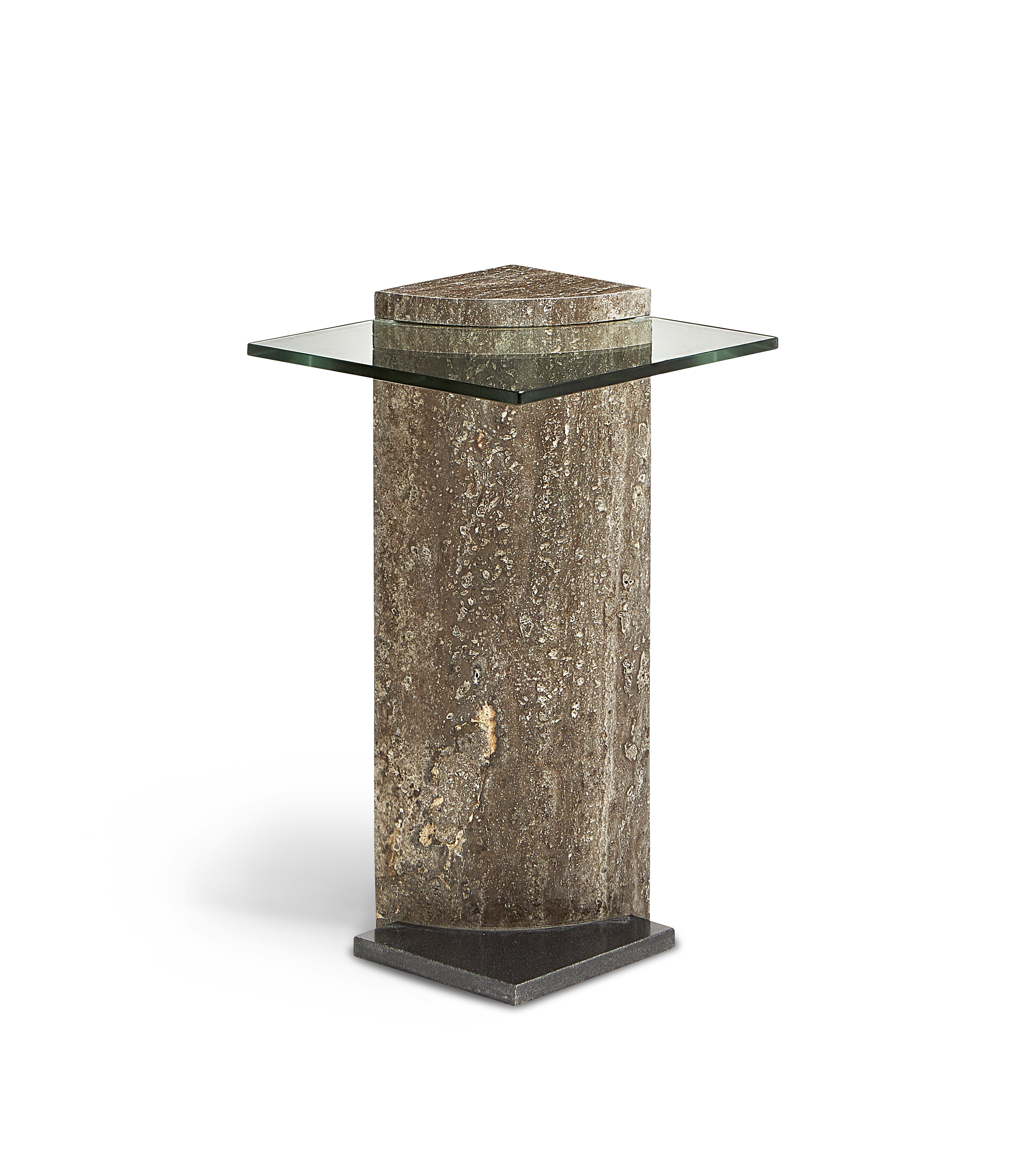 Maitland-Smith Stratus Glass Abstract End Table | Perigold
