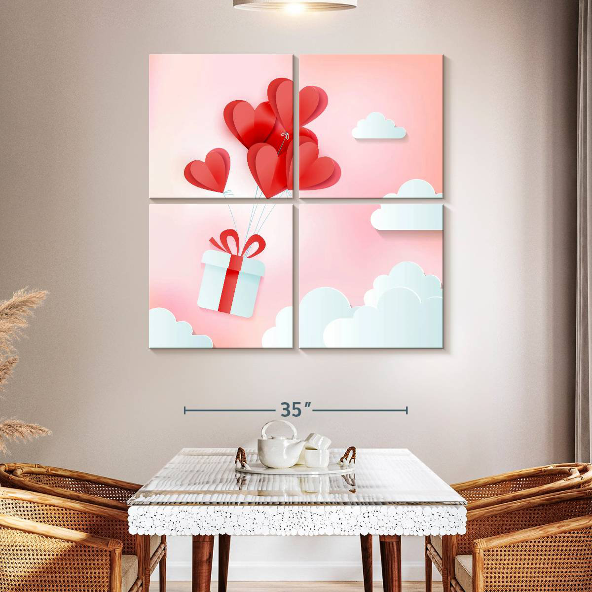 The Holiday Aisle® Lelend Valentine's Day Present | Wayfair