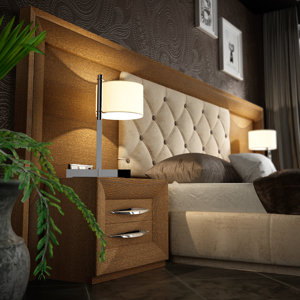 Hispania Home London Upholstered Platform Bed | Wayfair