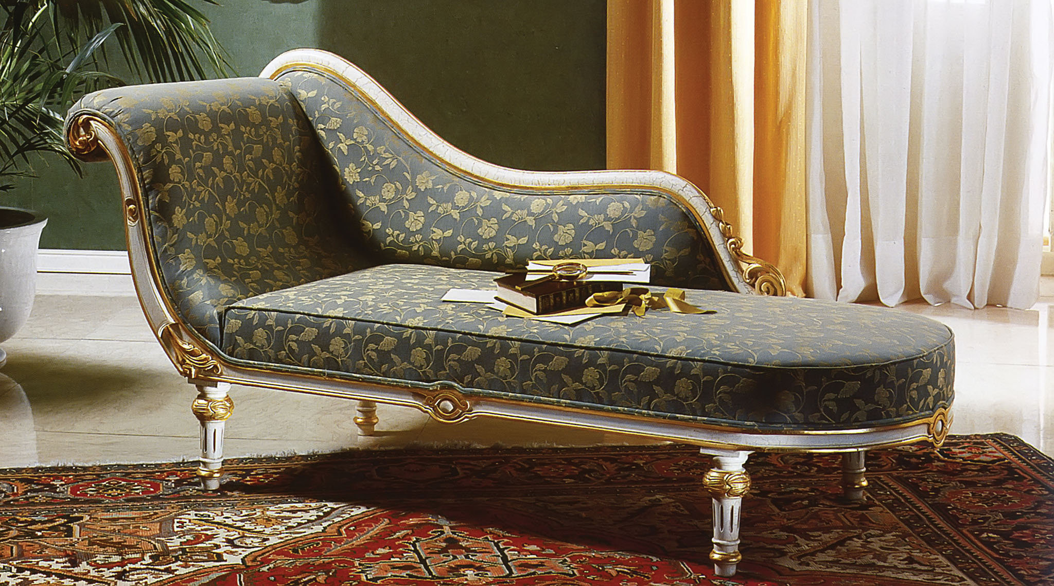 David Michael Dormeuse One Arm Left-Arm Recessed Arms Chaise Lounge ...