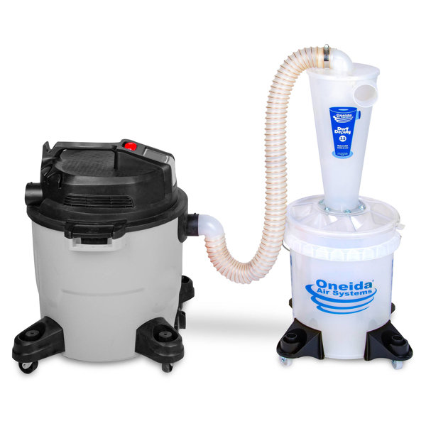 Oneida Air Systems Dust Deputy Deluxe Cyclone Separator Kit for Shop ...