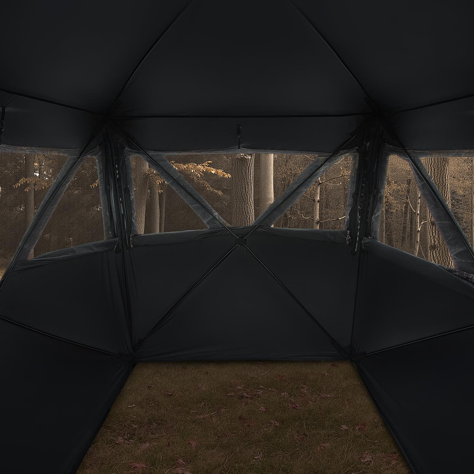 VEVOR 2-3 Person Portable Hunting Blind Thermal Ground Deer Duck Blind ...