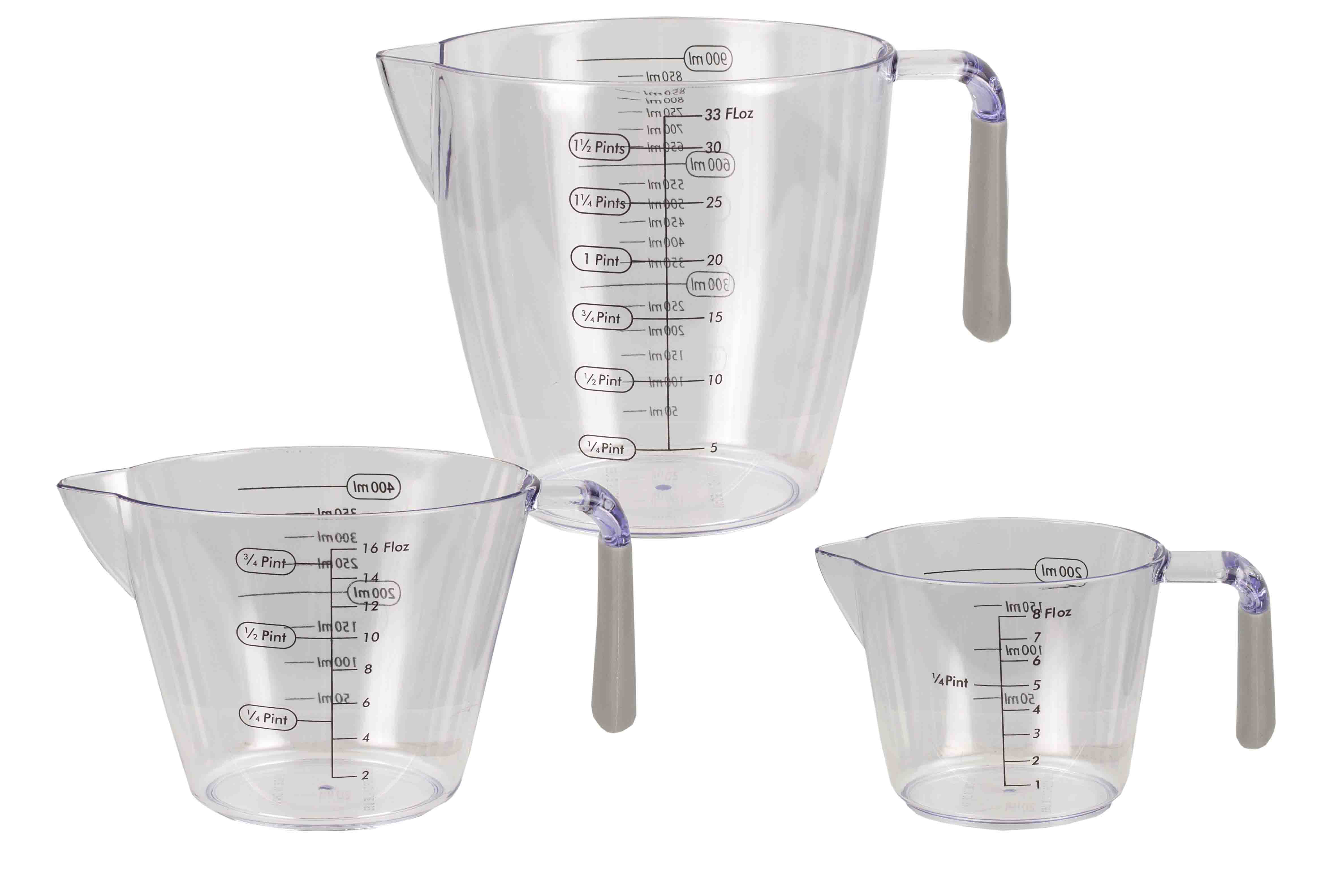 Symple Stuff Conant 3-Pieces Plastic Measuring Cup Set & Reviews | Wayfair