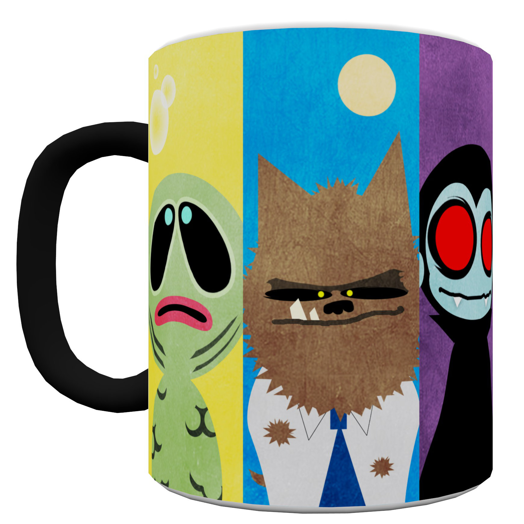 Trend Setters Monsters Morphing Mugs Heat-Changing Drinkware - 11oz ...