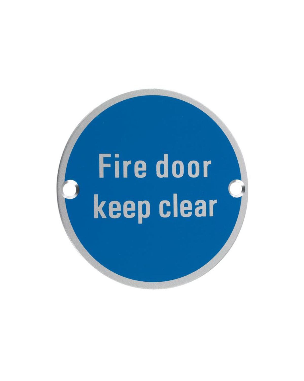 Zoo Hardware Fire Door Keep Clear Sign | Wayfair.ie