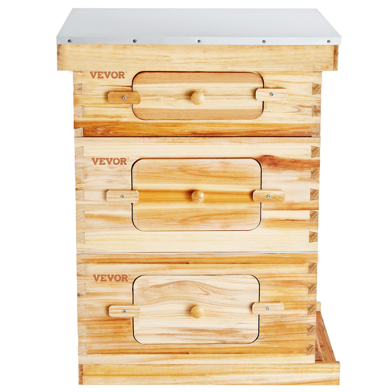 One Allium Way® Bee Hive 30 Frame Bee Hives Starter Kit, Beeswax Coated ...